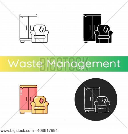 Bulky Waste Pick Icon Vector & Photo (Free Trial) | Bigstock