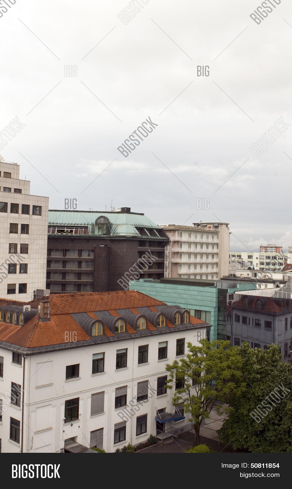 Cityscape Rooftop View Image & Photo (Free Trial) | Bigstock