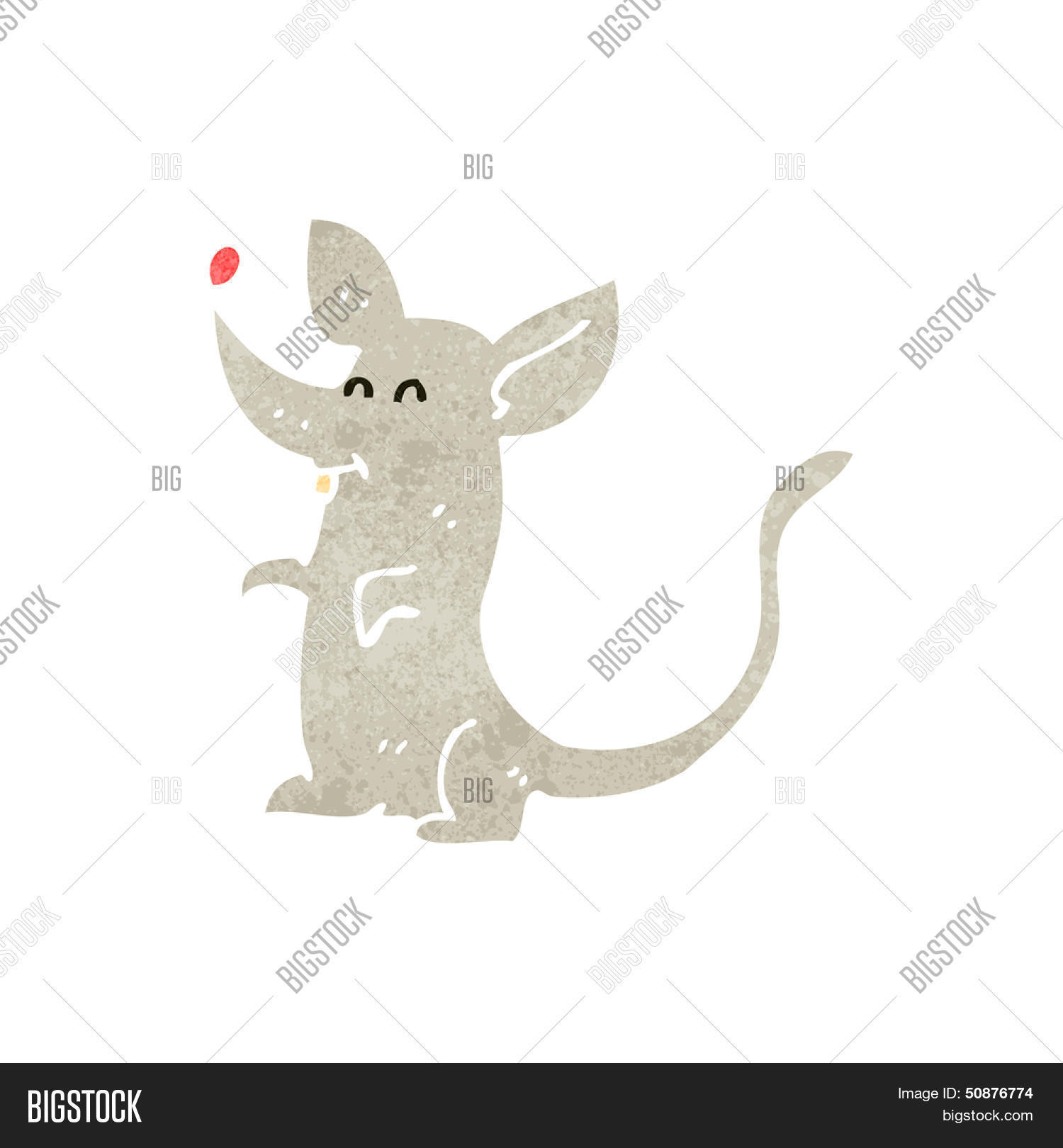 Retro Cartoon Mouse Image & Photo (Free Trial) | Bigstock