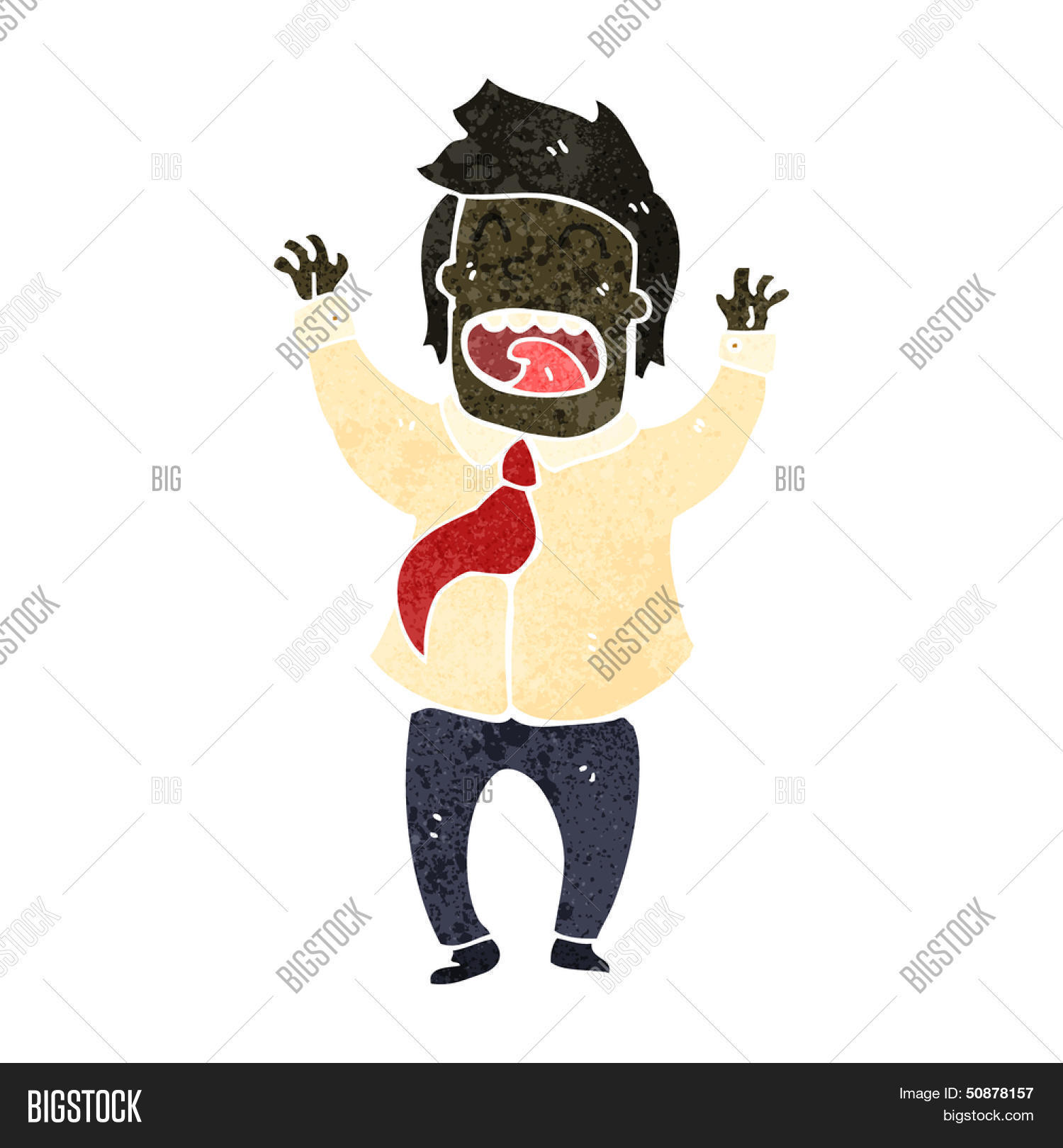 Cartoon Shouting Image & Photo (Free Trial) | Bigstock