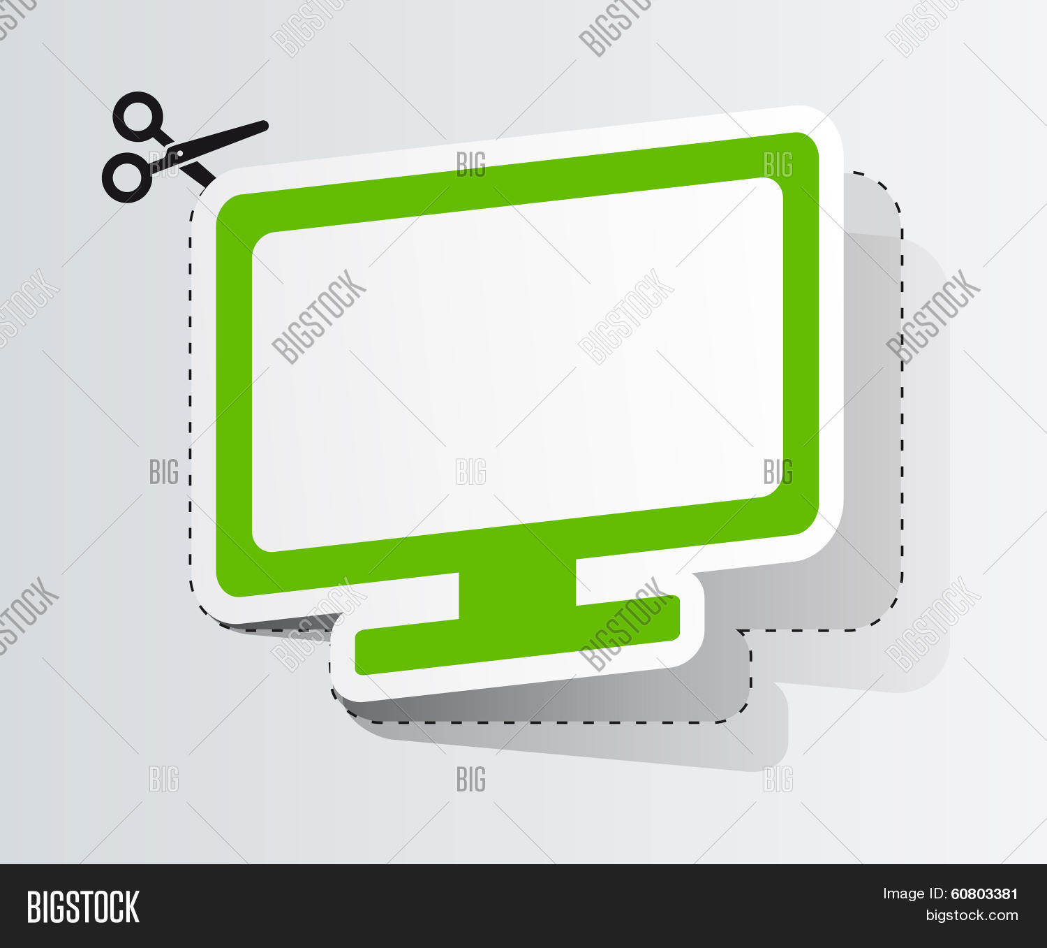 Label Form Monitor Vector & Photo (Free Trial) | Bigstock