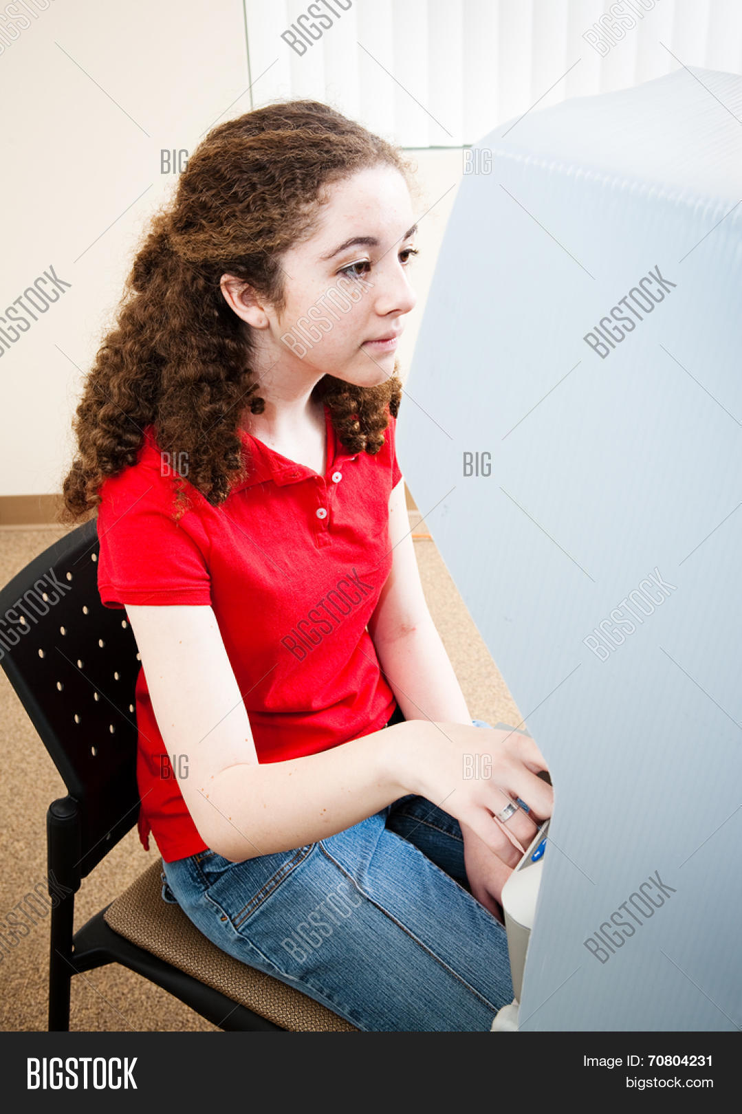 Teenage Girl Voting Image & Photo (Free Trial) | Bigstock