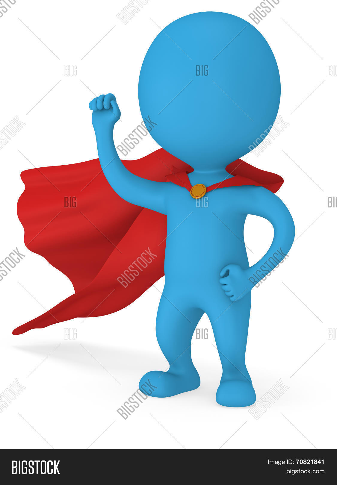 3D Man Brave Superhero Image & Photo (Free Trial) | Bigstock