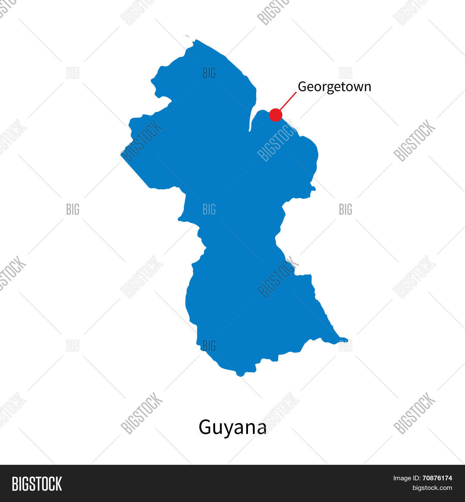 Detailed Vector Map Vector & Photo (Free Trial) | Bigstock