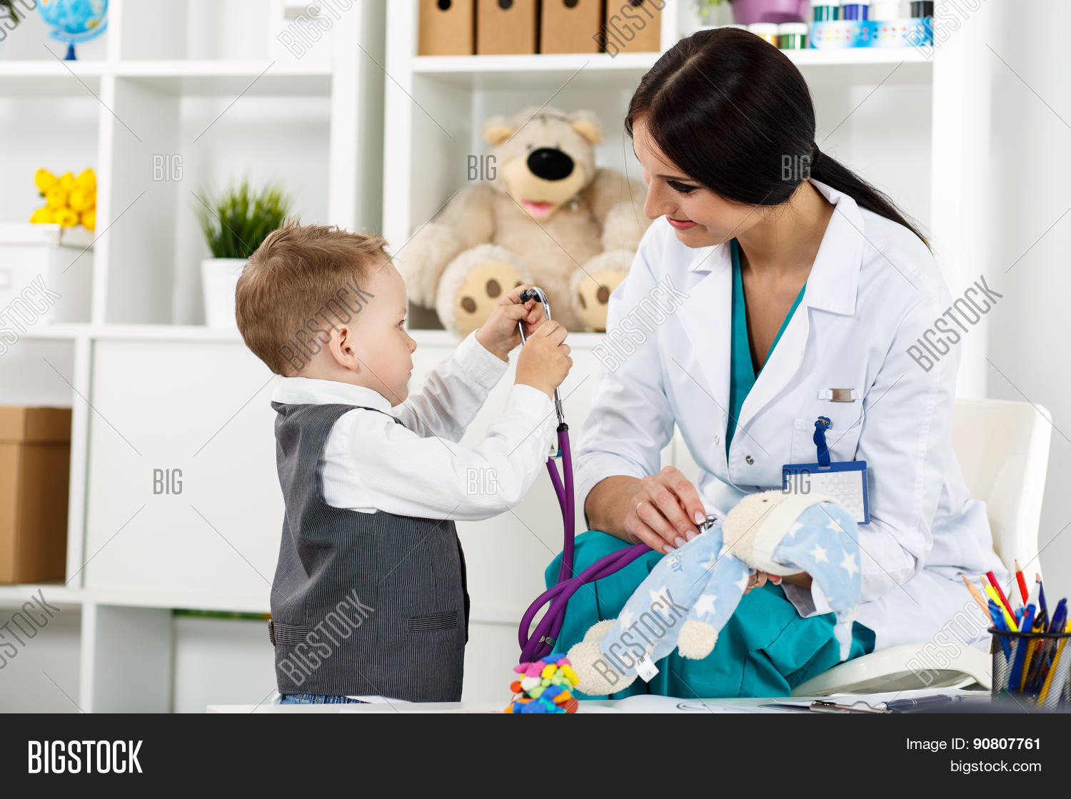 Pediatrician Patient Image & Photo (Free Trial) | Bigstock