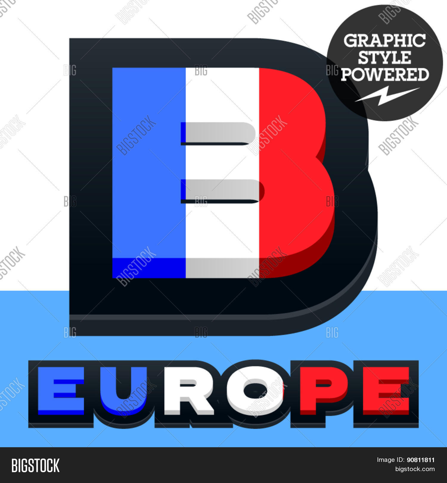 Vector Set French Vector & Photo (Free Trial) | Bigstock