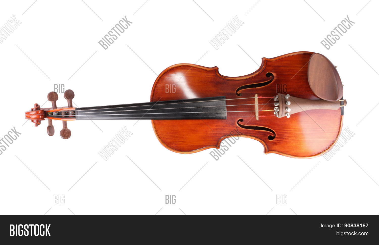 Red Violin Isolated Image & Photo (Free Trial) | Bigstock