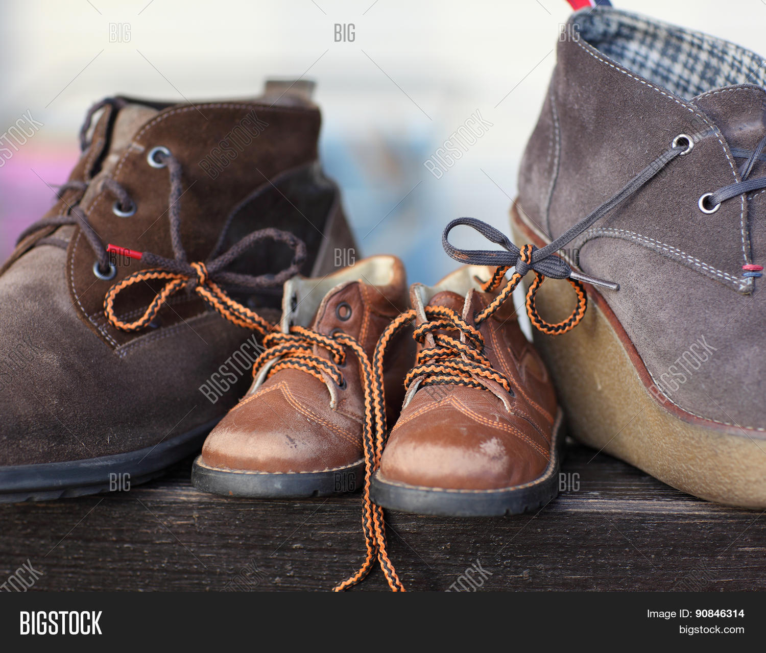 Shoes Tied Together Image & Photo (Free Trial) | Bigstock