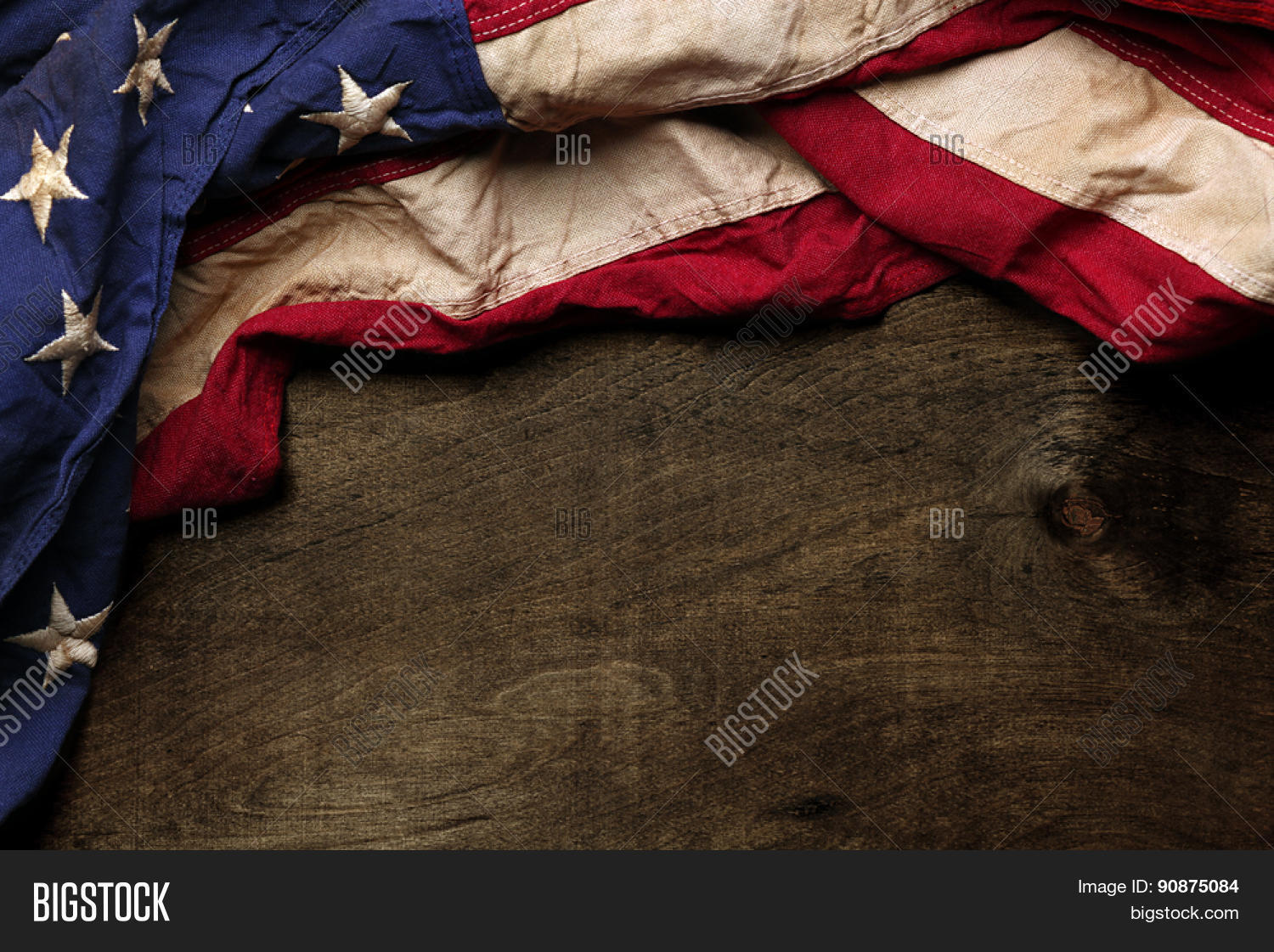 Old American Flag Image & Photo (Free Trial) | Bigstock