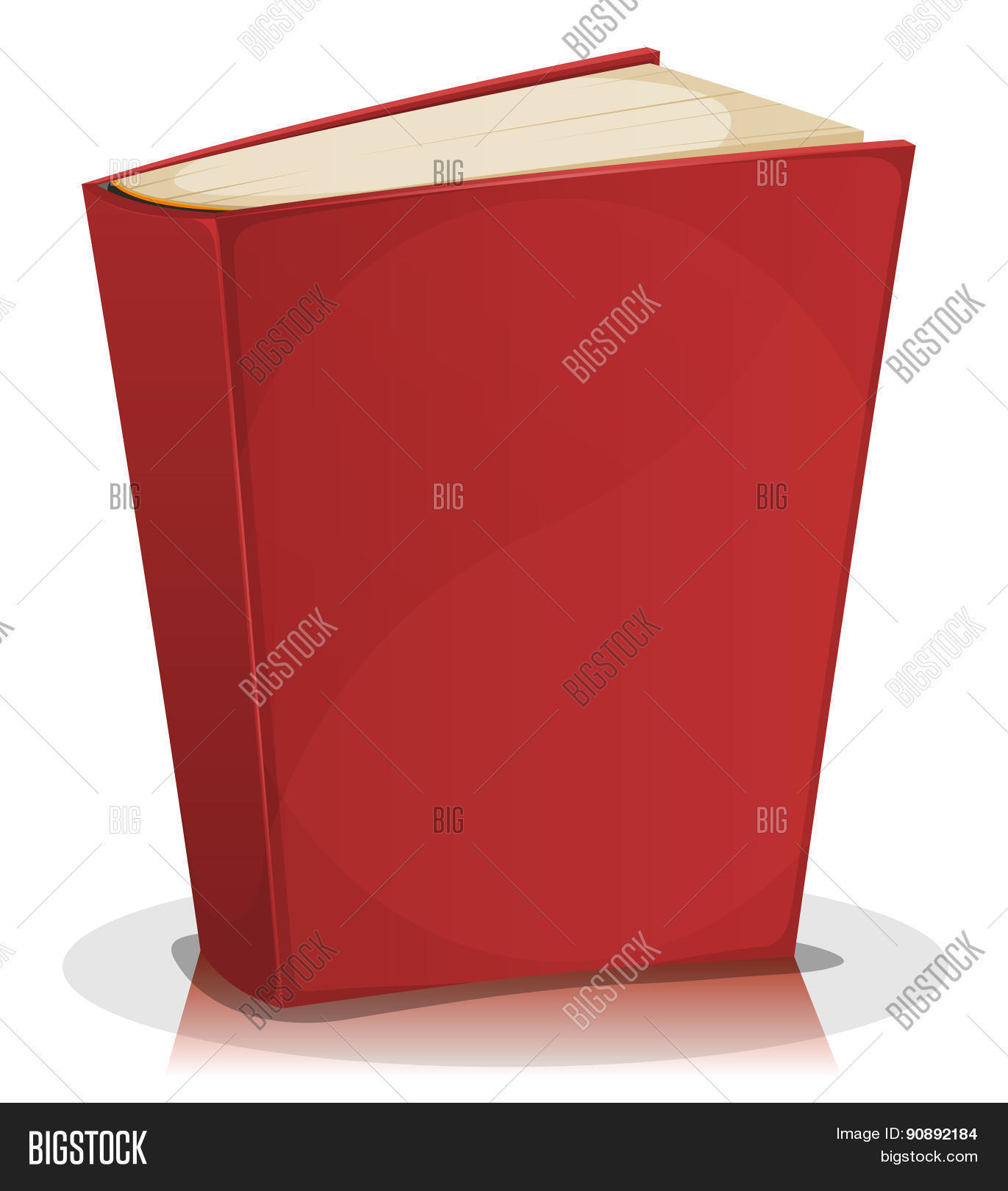 Red Book Isolated On Vector & Photo (Free Trial) | Bigstock