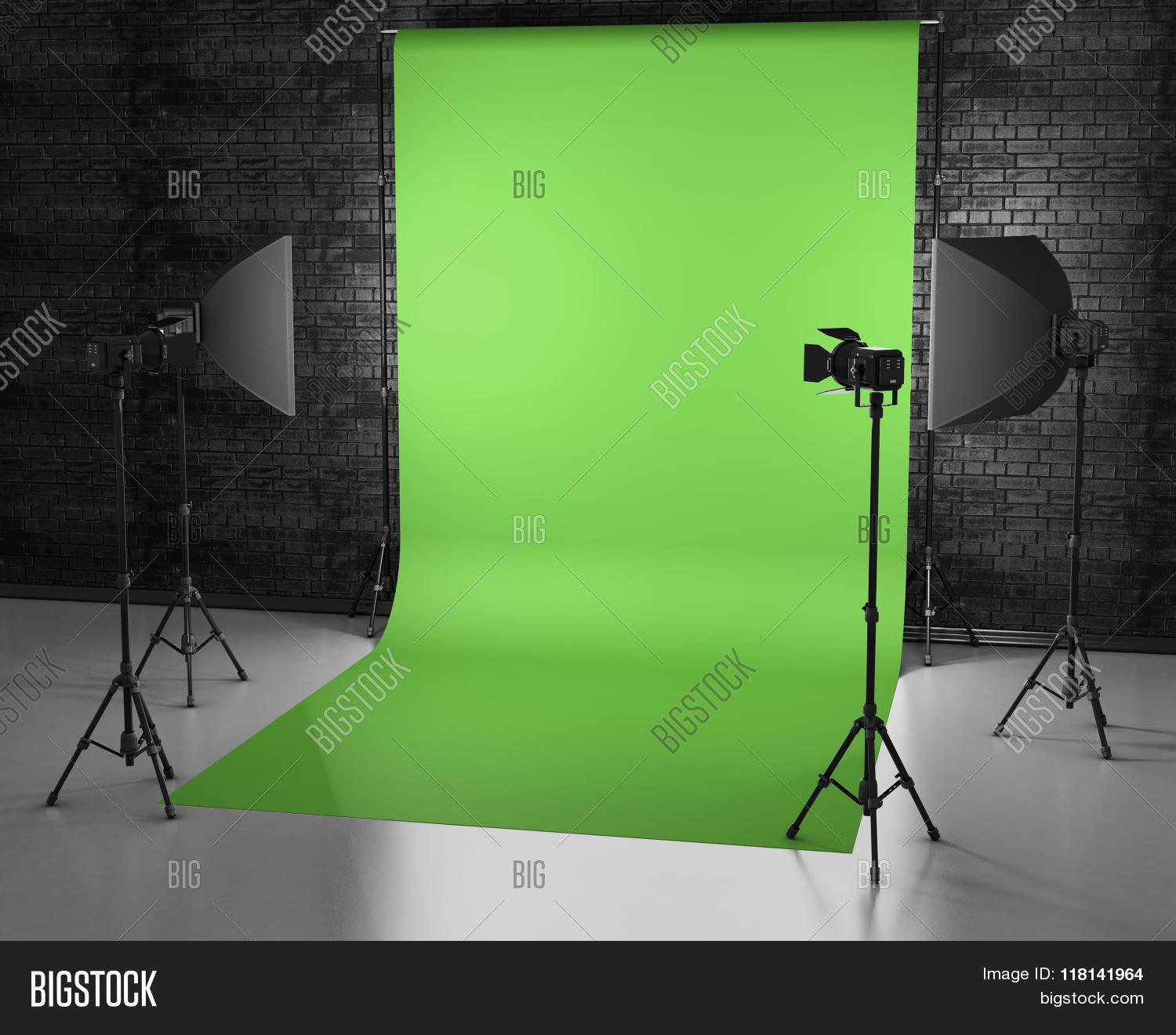Greenscreen Studio Image & Photo (Free Trial) | Bigstock