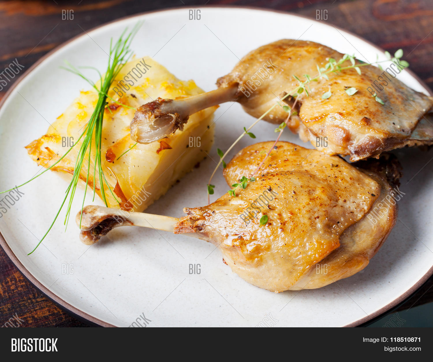 Duck Legs Confit Image & Photo (Free Trial) | Bigstock