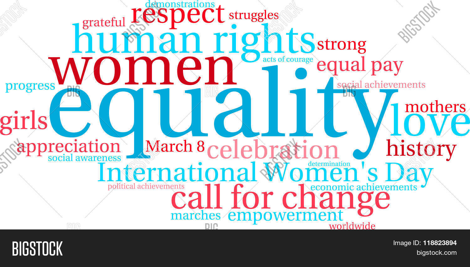 Equality Word Cloud Vector & Photo (Free Trial) | Bigstock