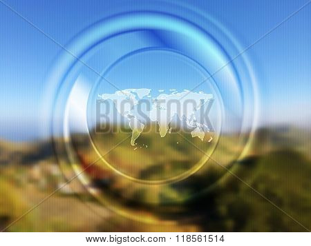 World Map Blurred Vector & Photo (Free Trial) | Bigstock