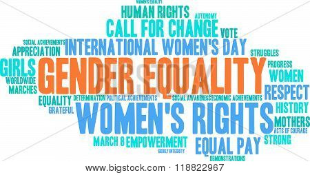Gender Equality Word Vector & Photo (Free Trial) | Bigstock