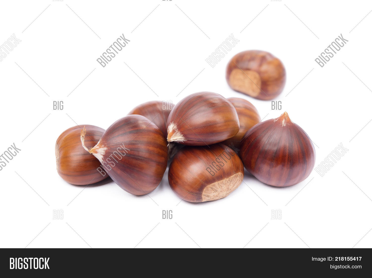 Fresh Fruit Chestnuts Image & Photo (Free Trial) | Bigstock