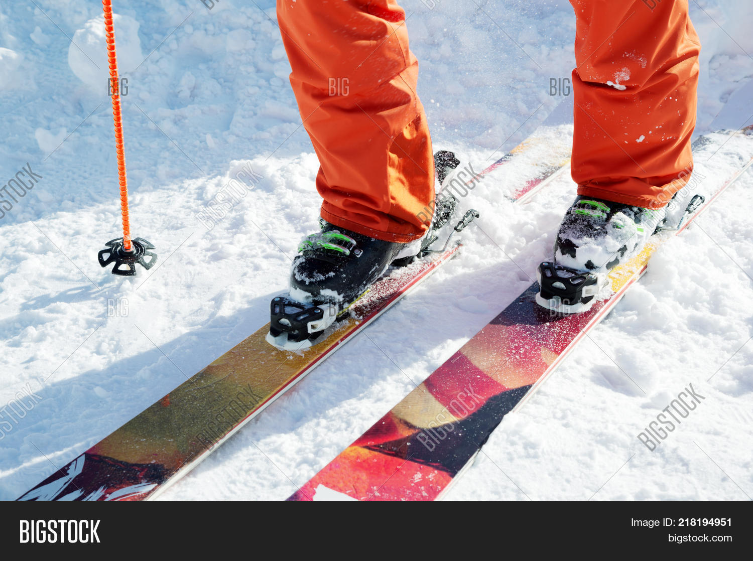 Legs Athlete Skier Image & Photo (Free Trial) | Bigstock