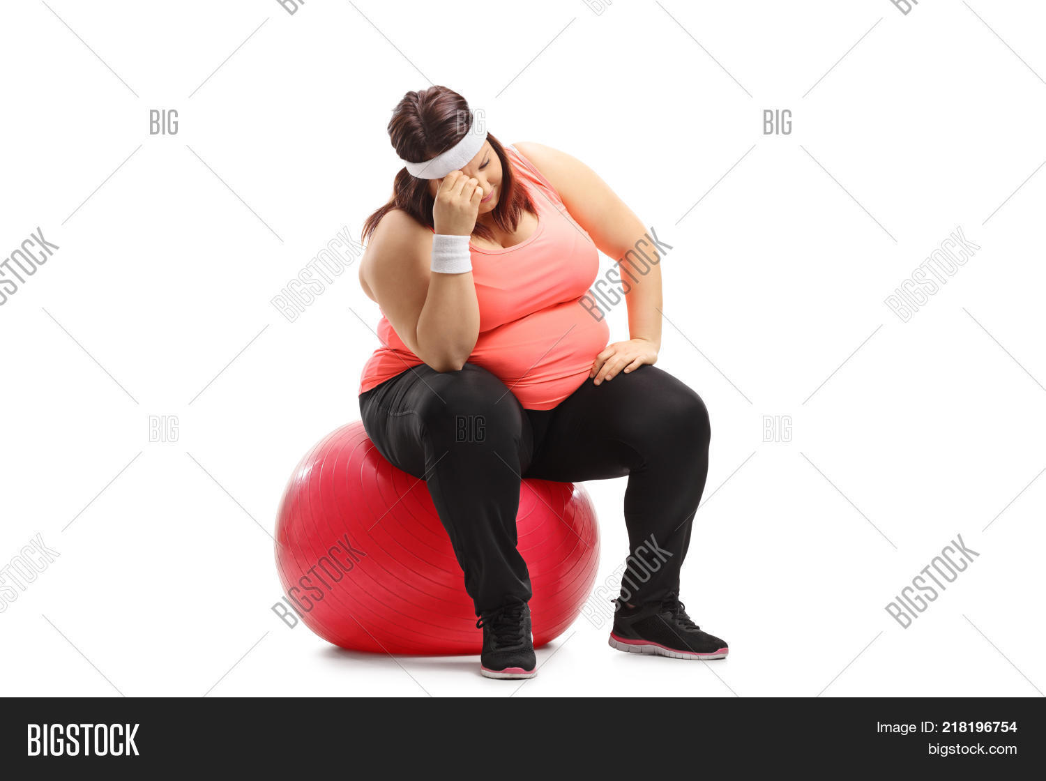 Sad Overweight Woman Image & Photo (Free Trial) | Bigstock