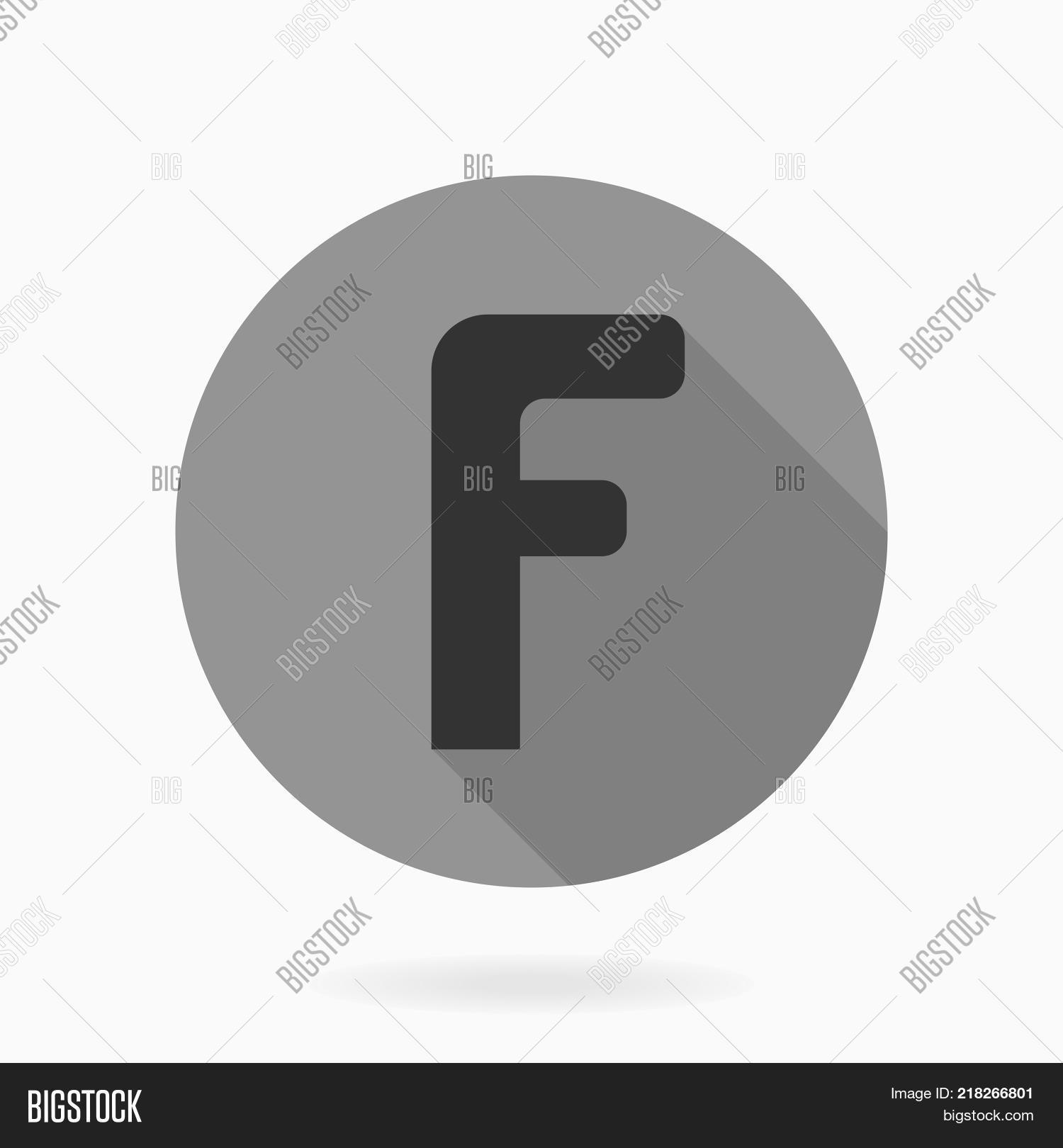Fine Letter F Circle. Image & Photo (Free Trial) | Bigstock