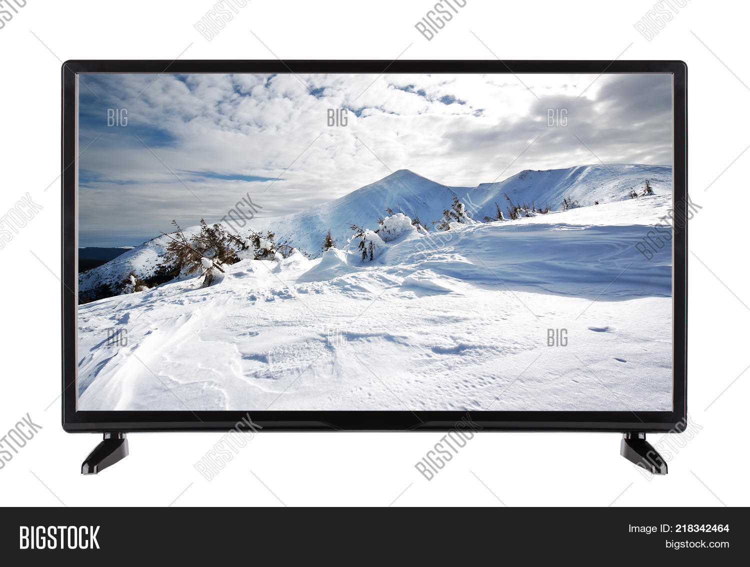 Flat-screen TV High Image & Photo (Free Trial) | Bigstock