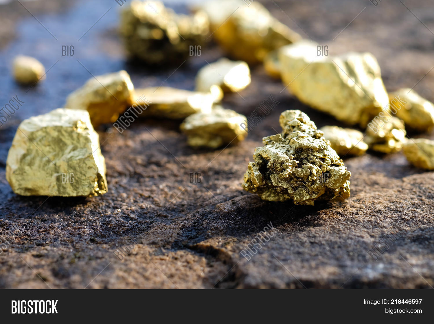 Pure Gold Ore Found Image & Photo (Free Trial) | Bigstock