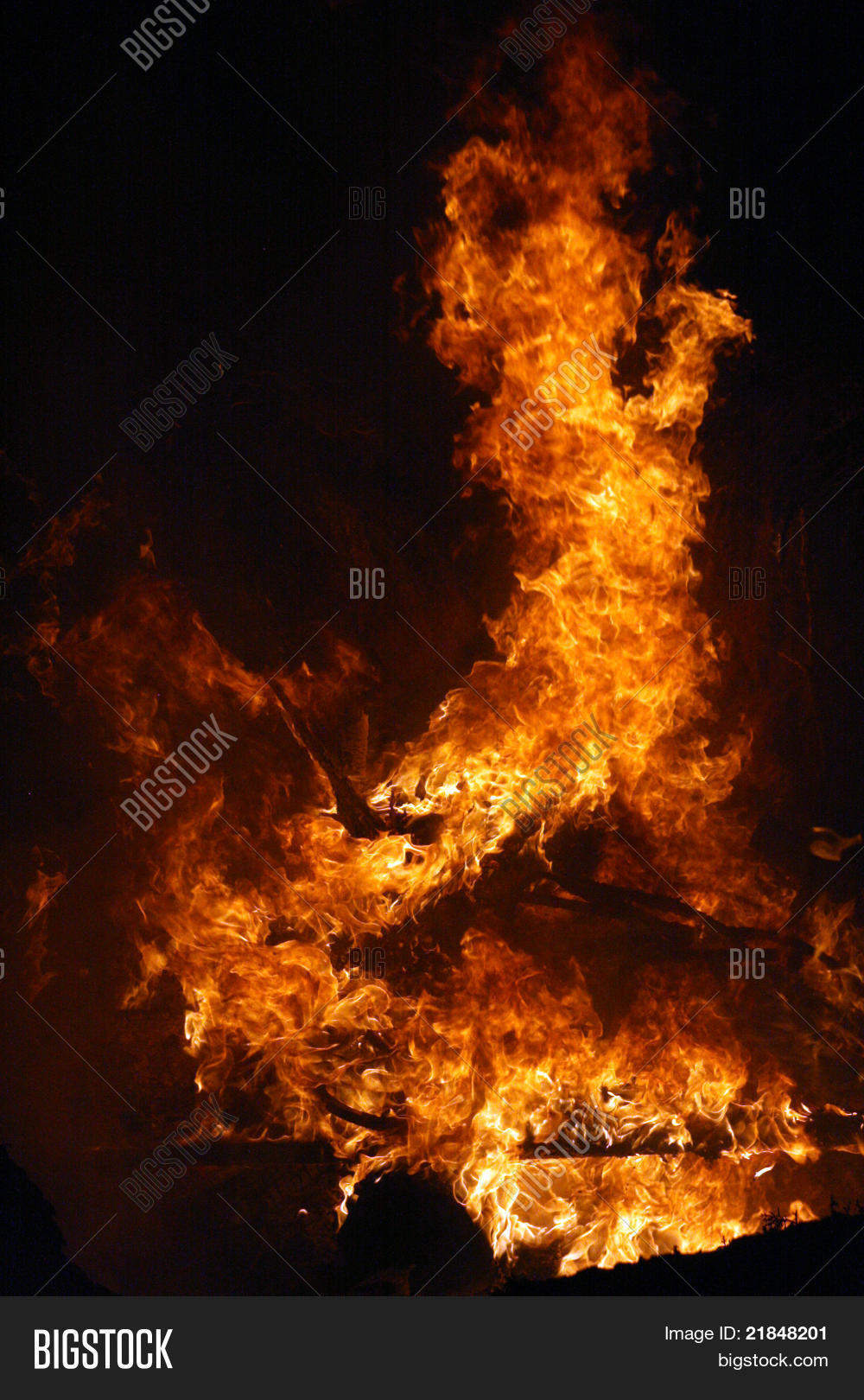 Old Man Fire Image & Photo (Free Trial) | Bigstock