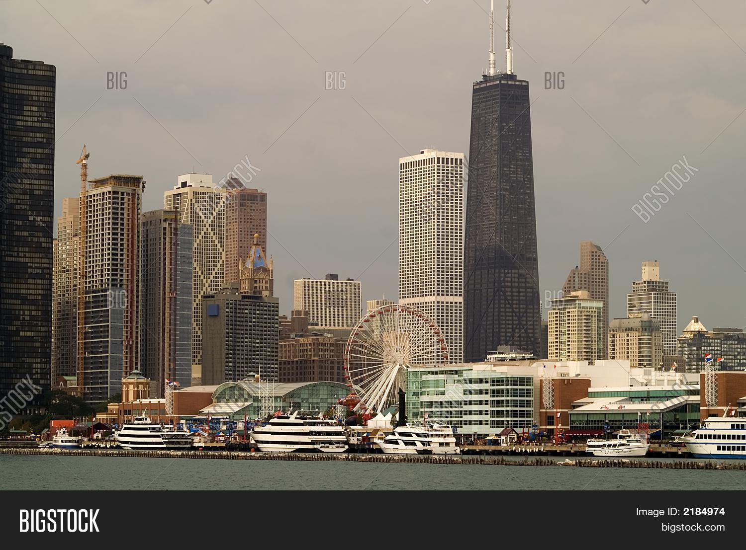 Chicago Skyline Image & Photo (Free Trial) | Bigstock