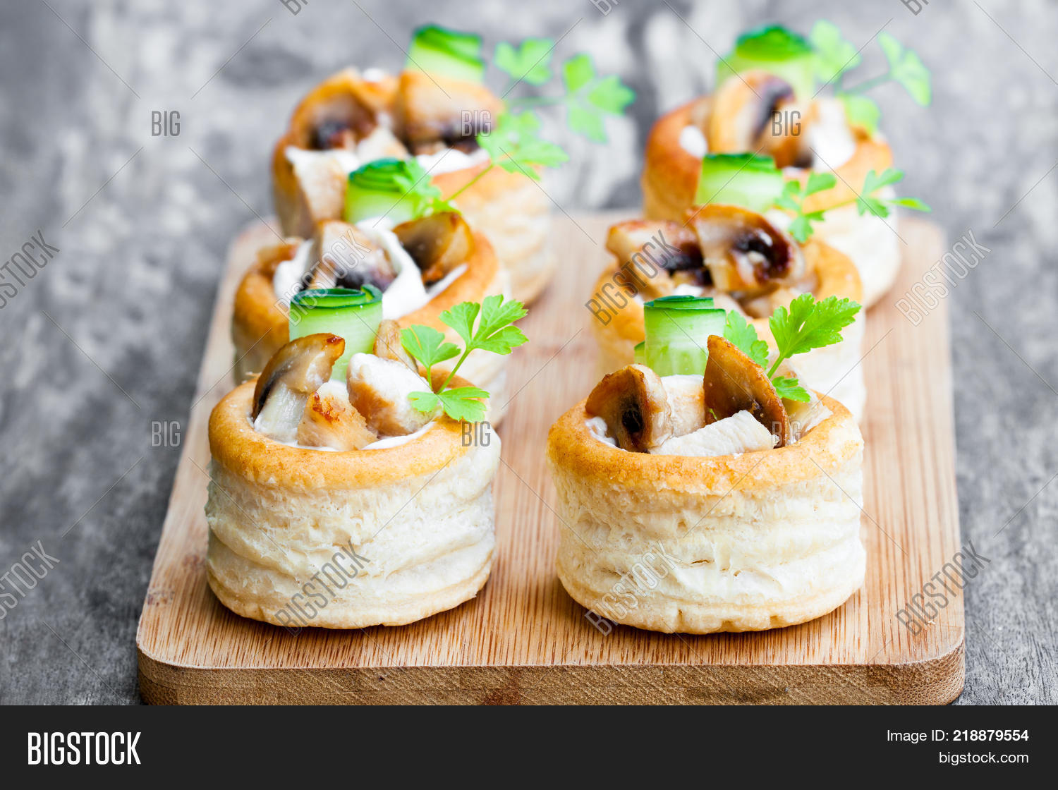 Vol-au-vents Puff Image & Photo (Free Trial) | Bigstock