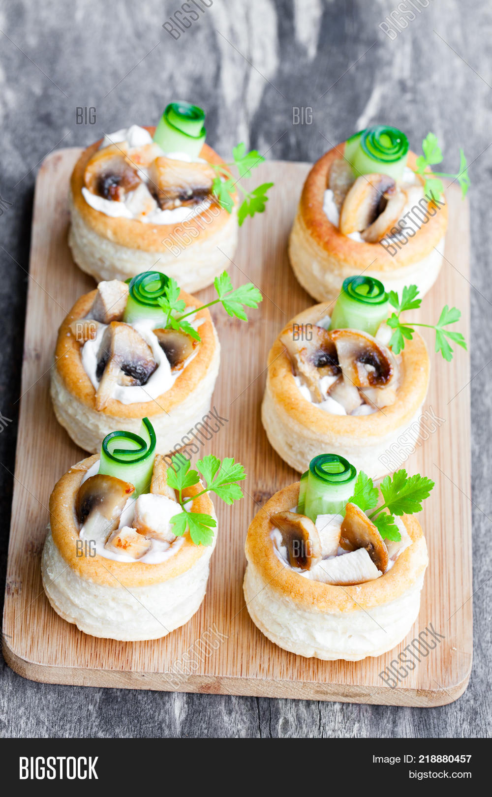 Vol-au-vents Puff Image & Photo (Free Trial) | Bigstock