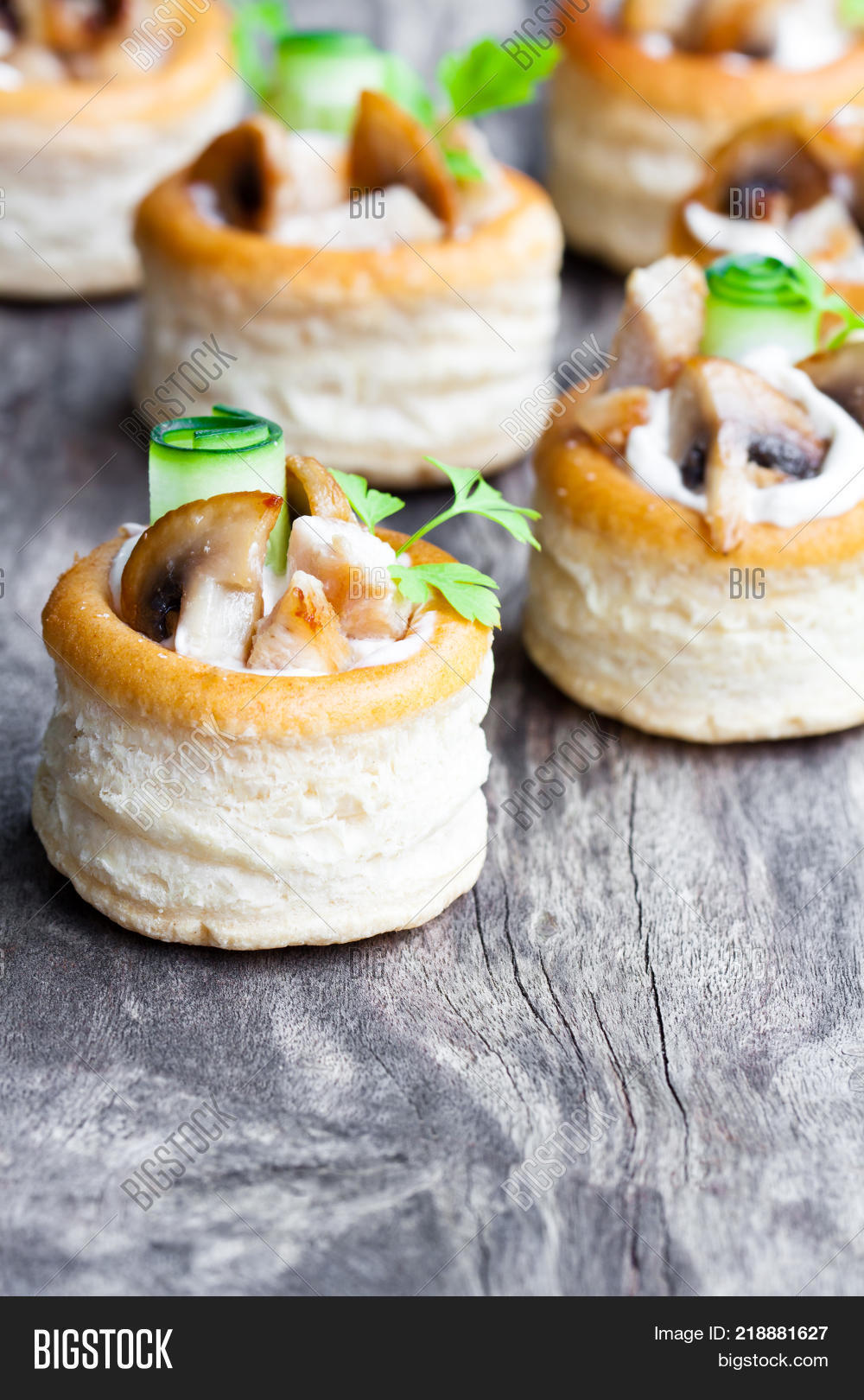 Vol-au-vents Puff Image & Photo (Free Trial) | Bigstock