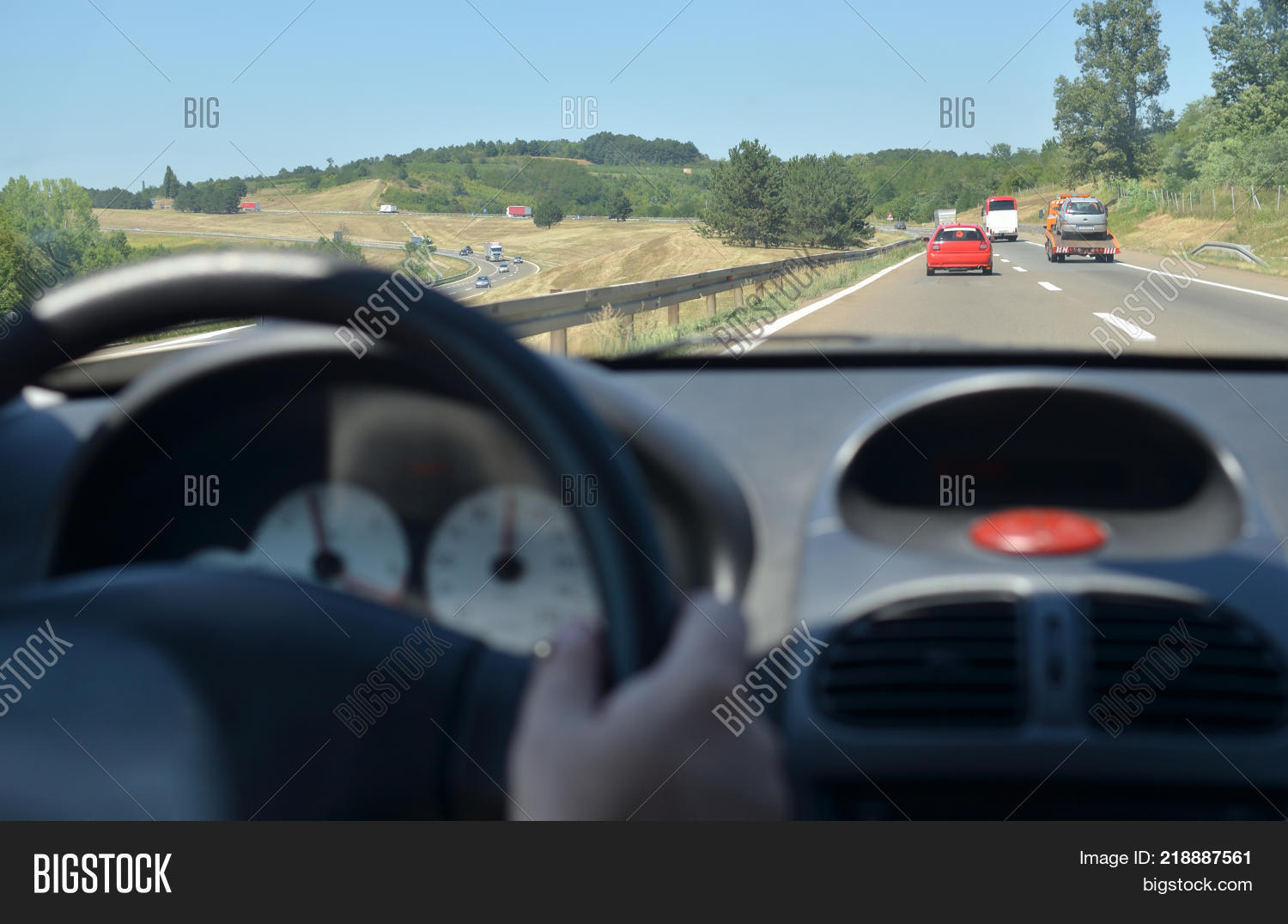 Driving On Highway Image & Photo (Free Trial) | Bigstock