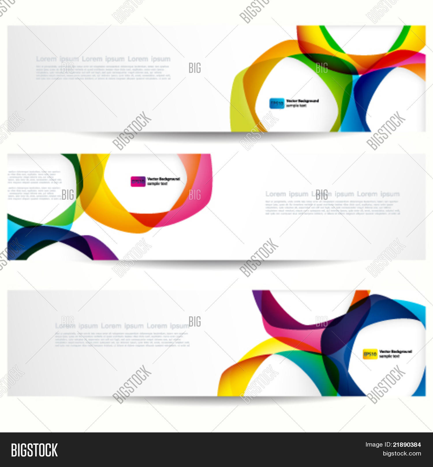 Abstract Banner Forms Vector & Photo (Free Trial) | Bigstock