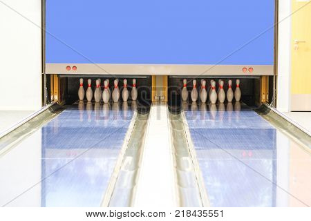 Bowling Line Close Image & Photo (Free Trial) | Bigstock