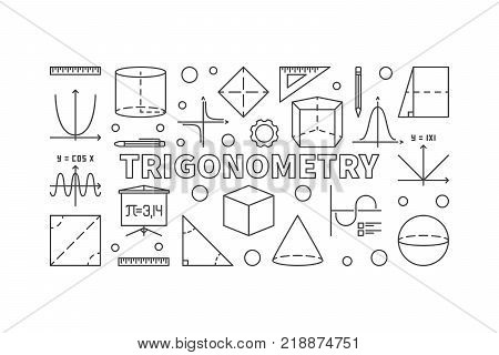 Trigonometry Vector Vector & Photo (Free Trial) | Bigstock