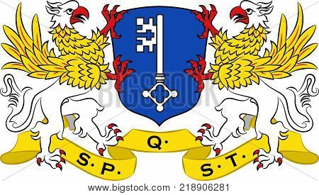 Coat Arms Stade City Vector & Photo (Free Trial) | Bigstock