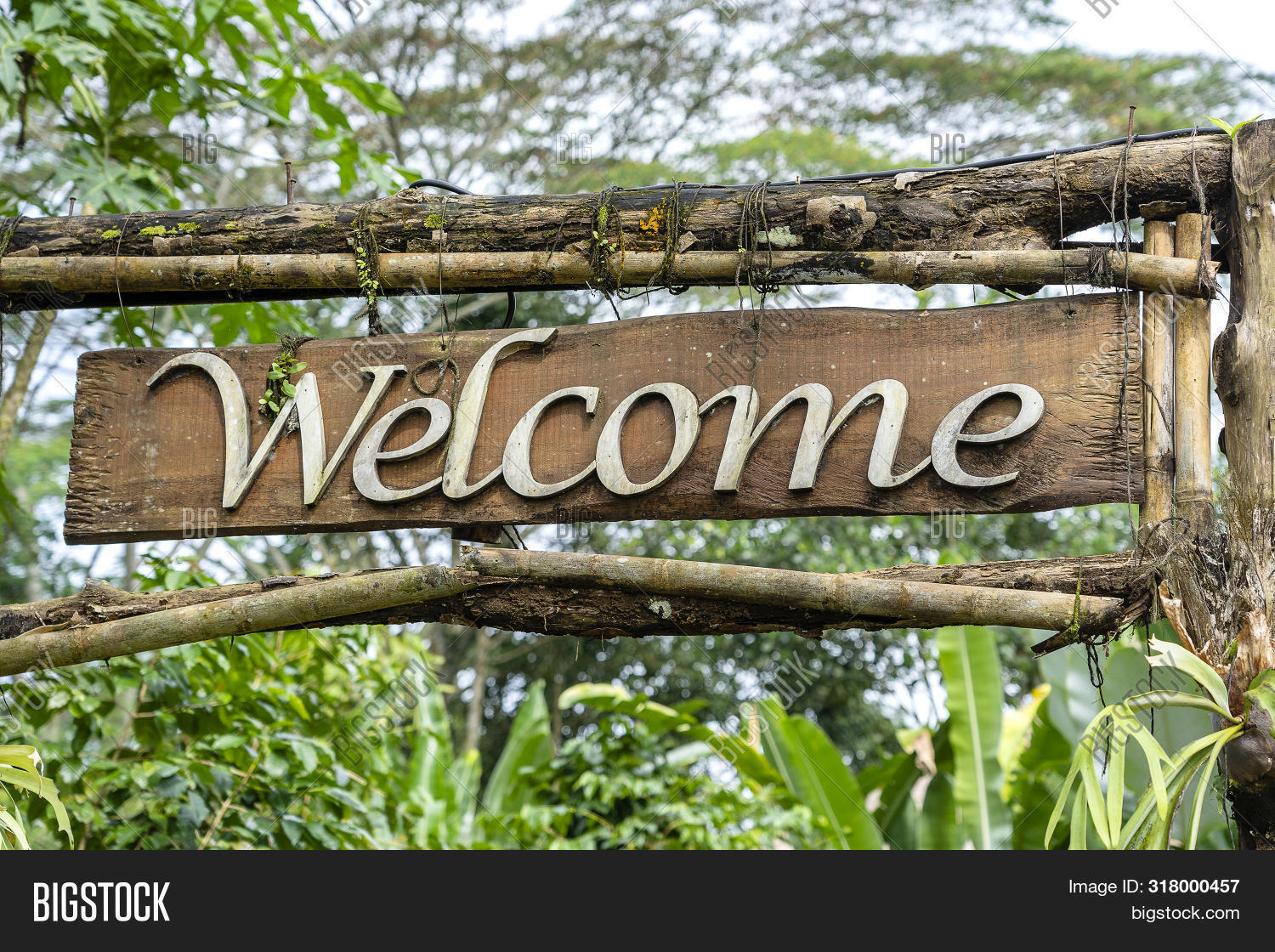 Text Welcome On Wooden Image & Photo (Free Trial) | Bigstock