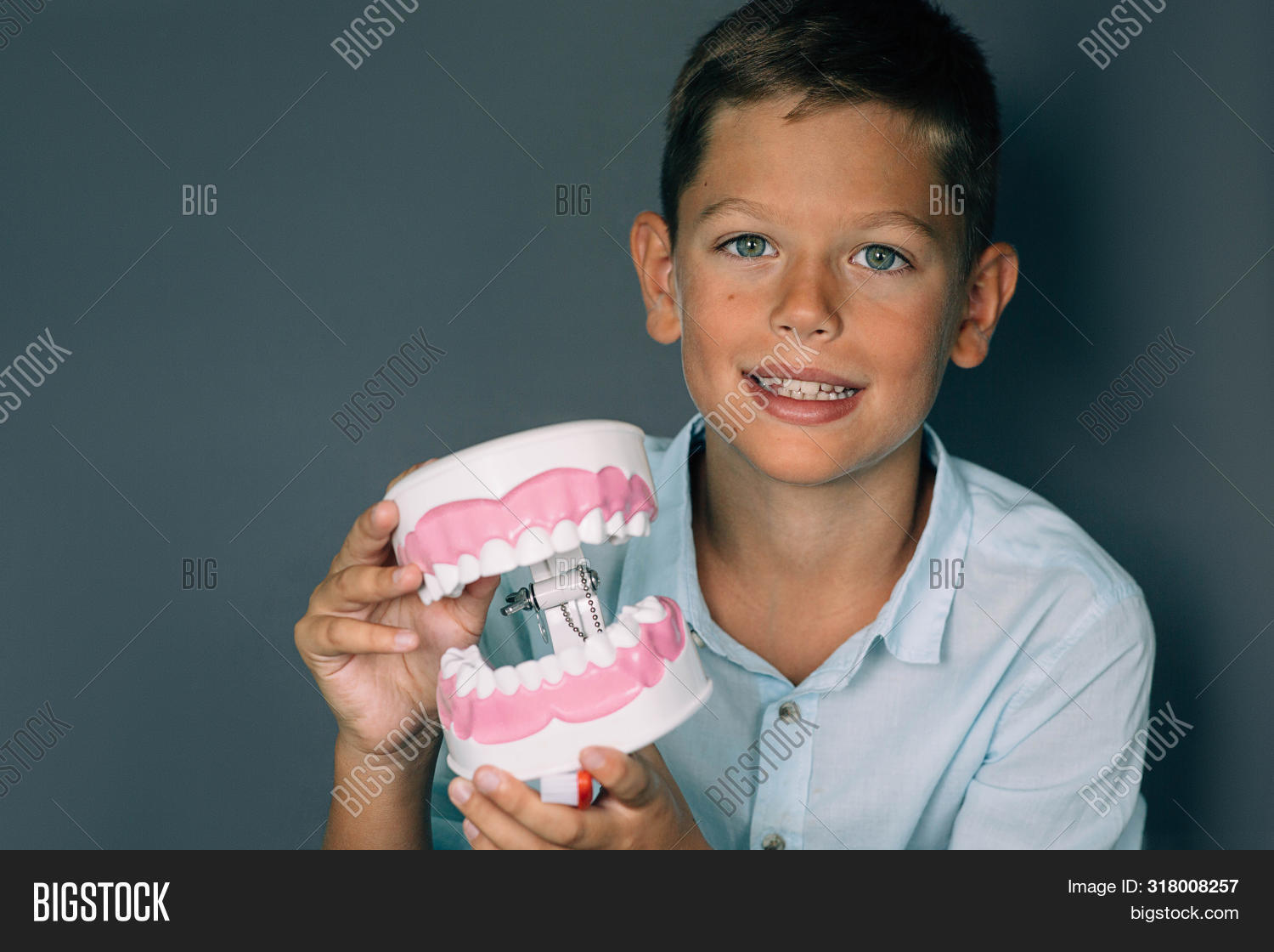 Cute Boy Showing Model Image & Photo (Free Trial) | Bigstock