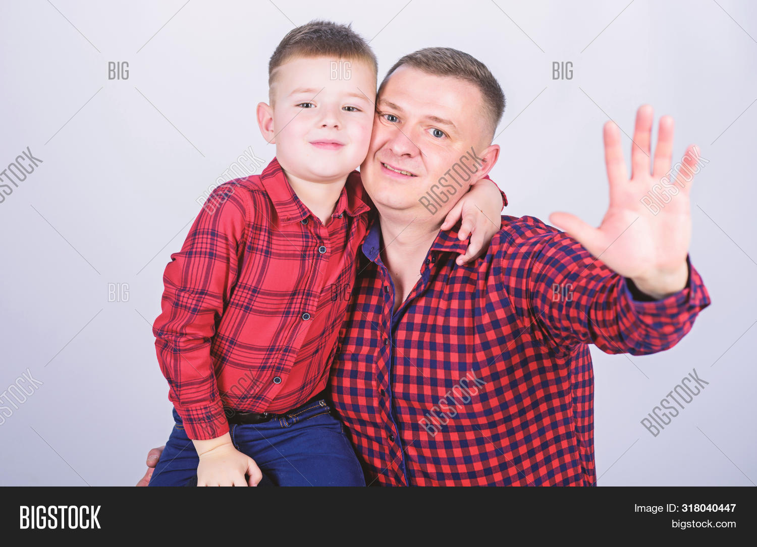 Little Boy Dad Man. Image & Photo (Free Trial) | Bigstock