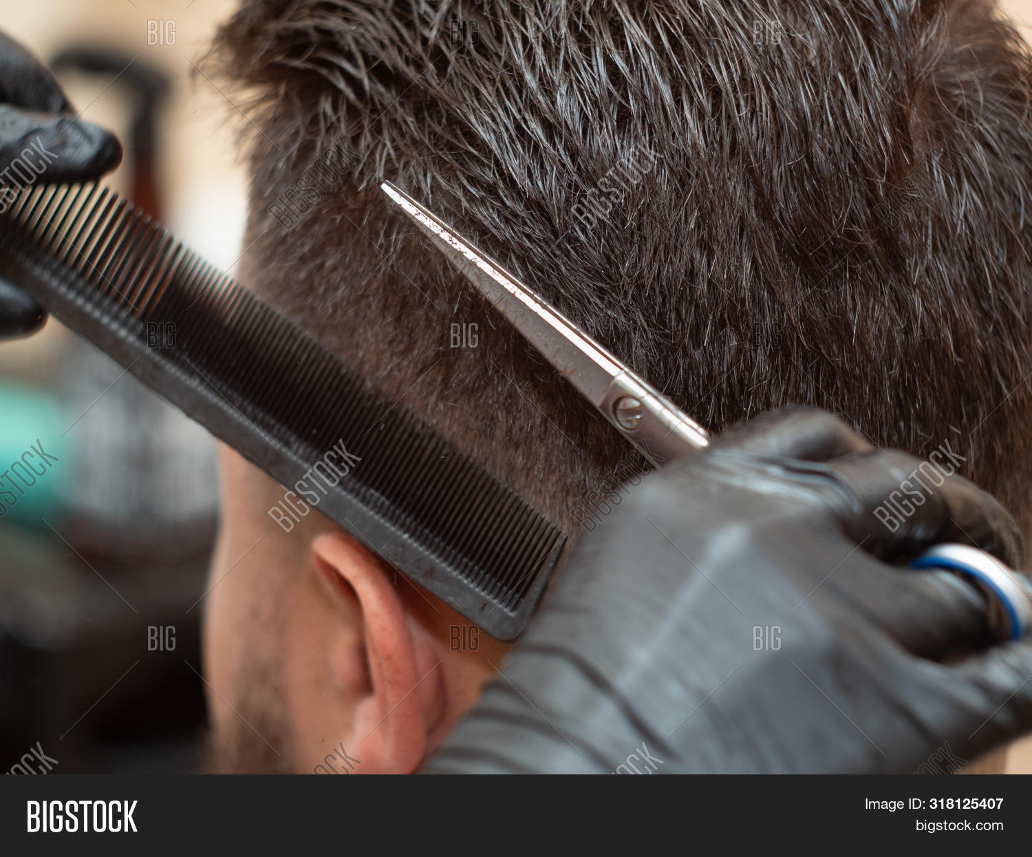 Stylists Hands Black Image & Photo (Free Trial) | Bigstock