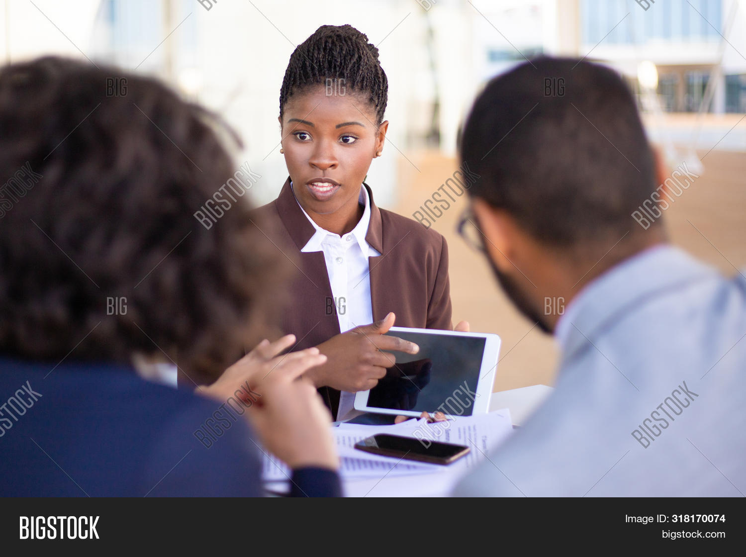 Confident Female Sales Image & Photo (Free Trial) | Bigstock