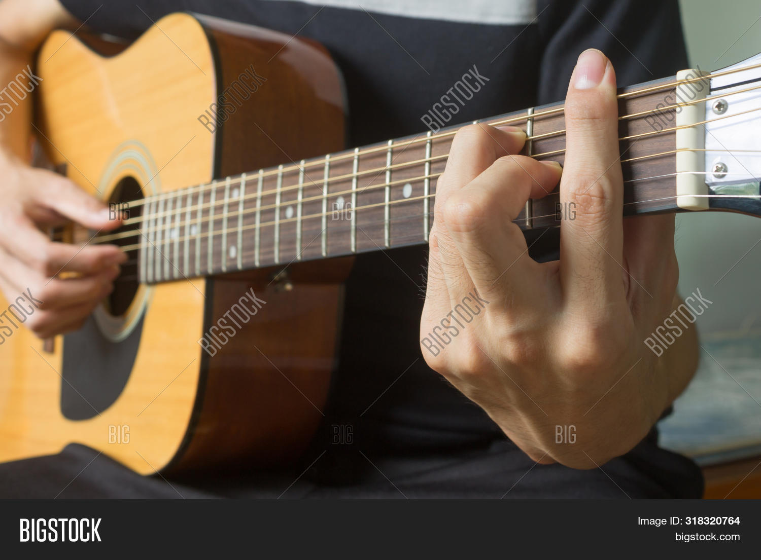 Guitar Player Hand Image & Photo (Free Trial) | Bigstock