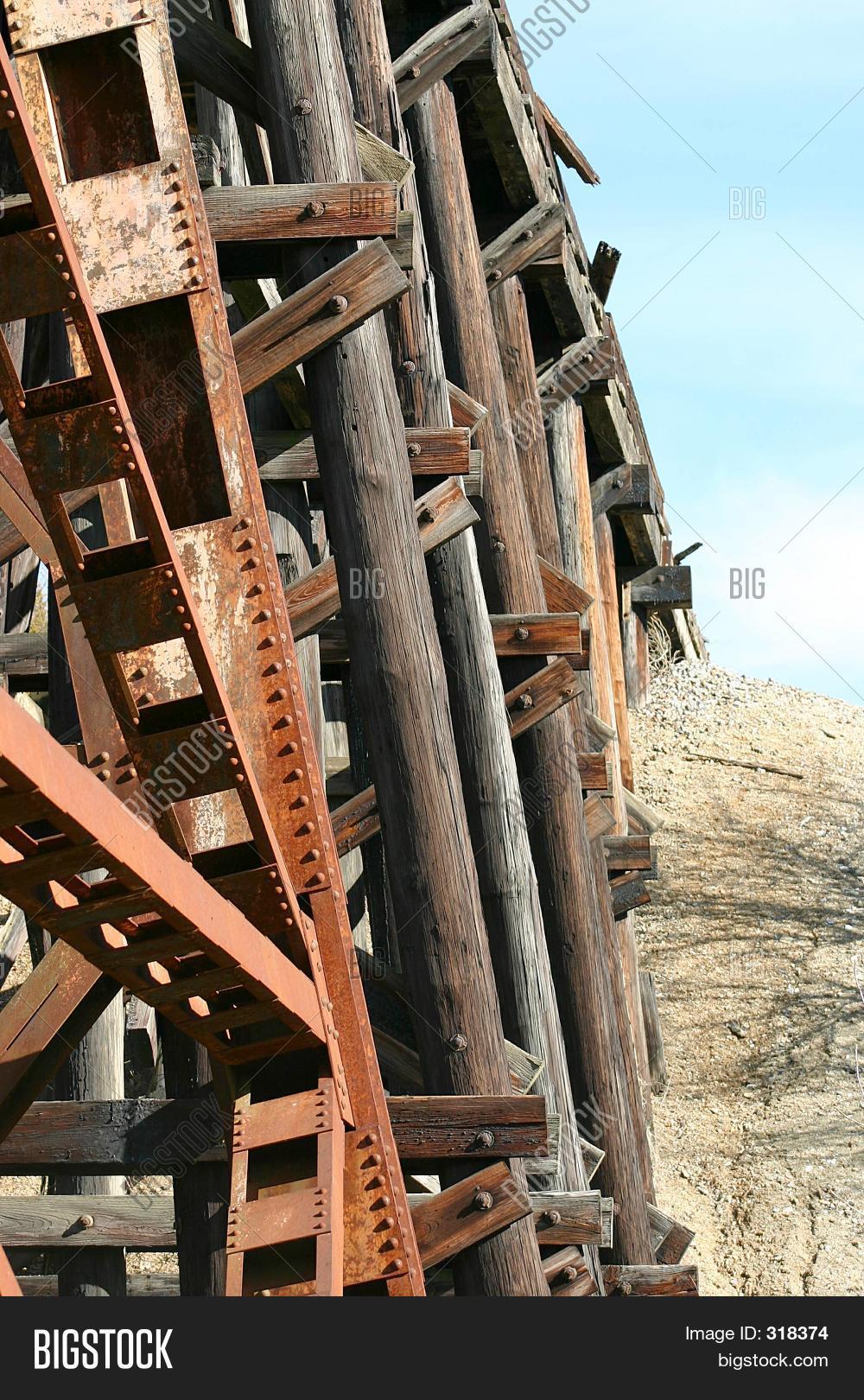 Train Bridge Girders Image & Photo (Free Trial) | Bigstock