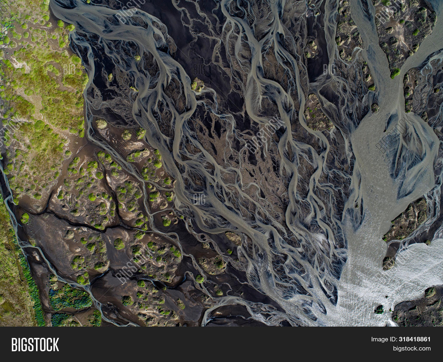 Aerial Image River Image & Photo (Free Trial) | Bigstock