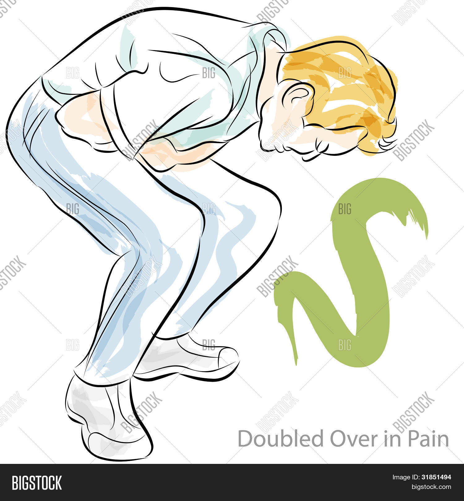 Image Man Doubled Vector & Photo (Free Trial) | Bigstock