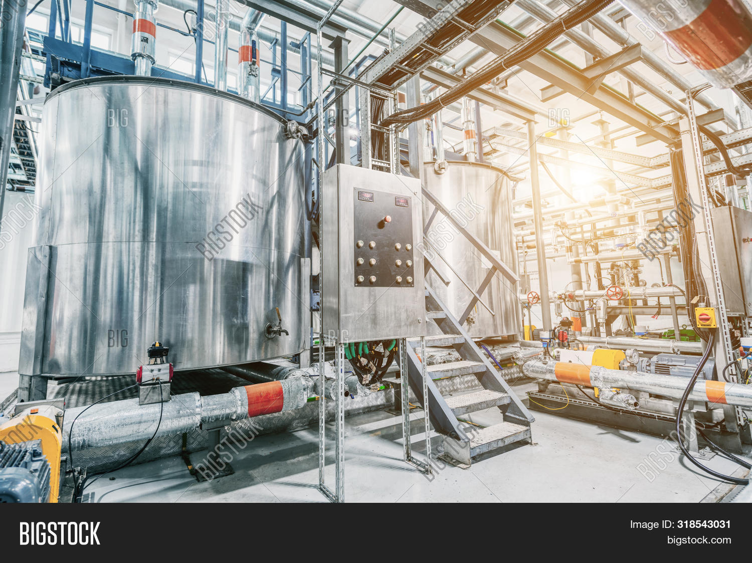 Small Chemical Plant. Image & Photo (Free Trial) | Bigstock