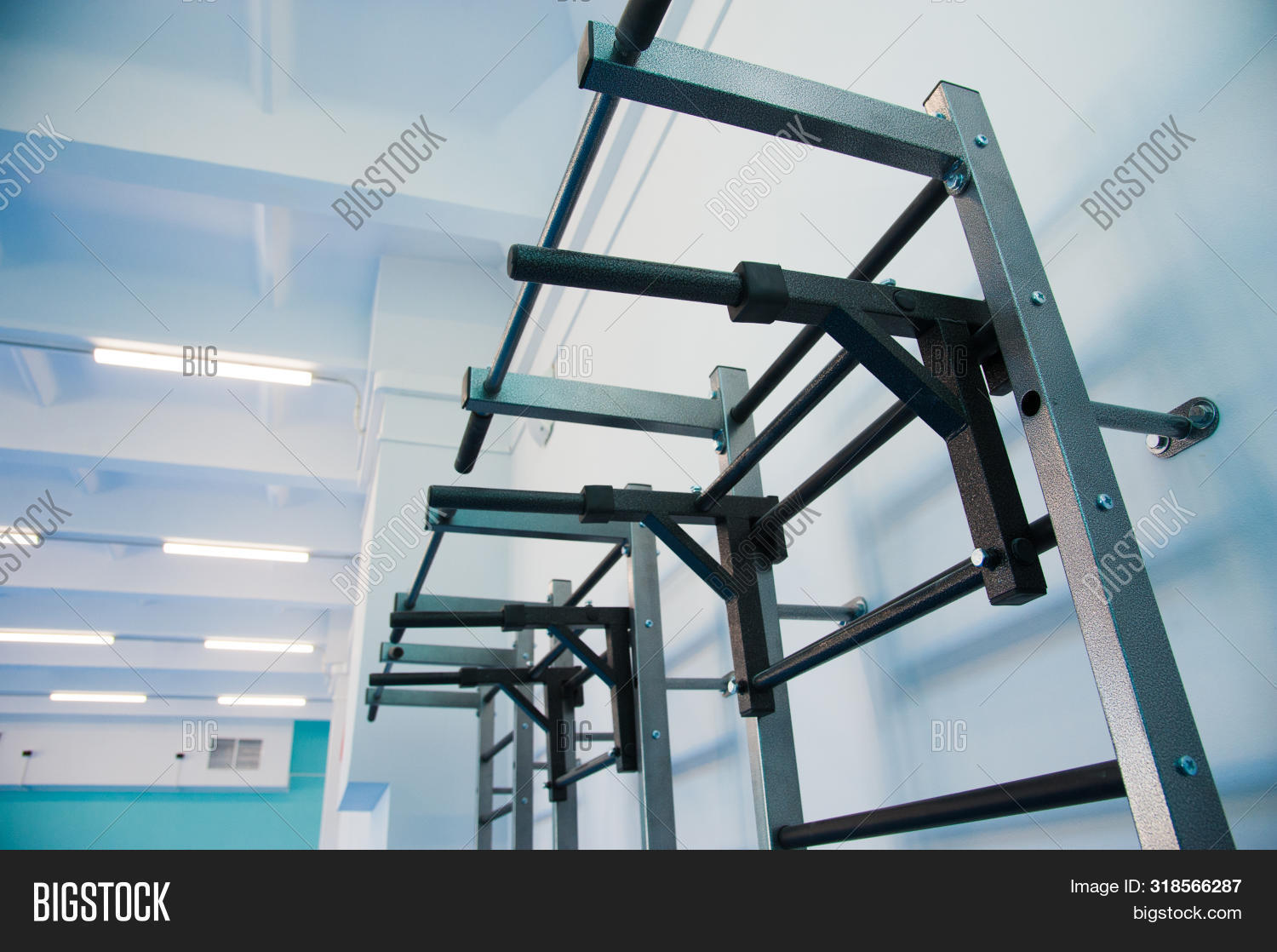 Wall Bars Gym. Wall Image & Photo (Free Trial) | Bigstock