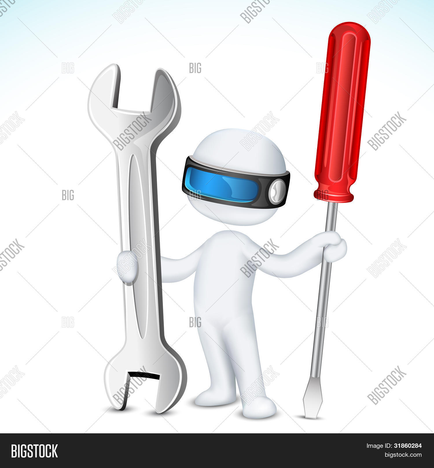Illustration 3d Man Vector & Photo (Free Trial) | Bigstock