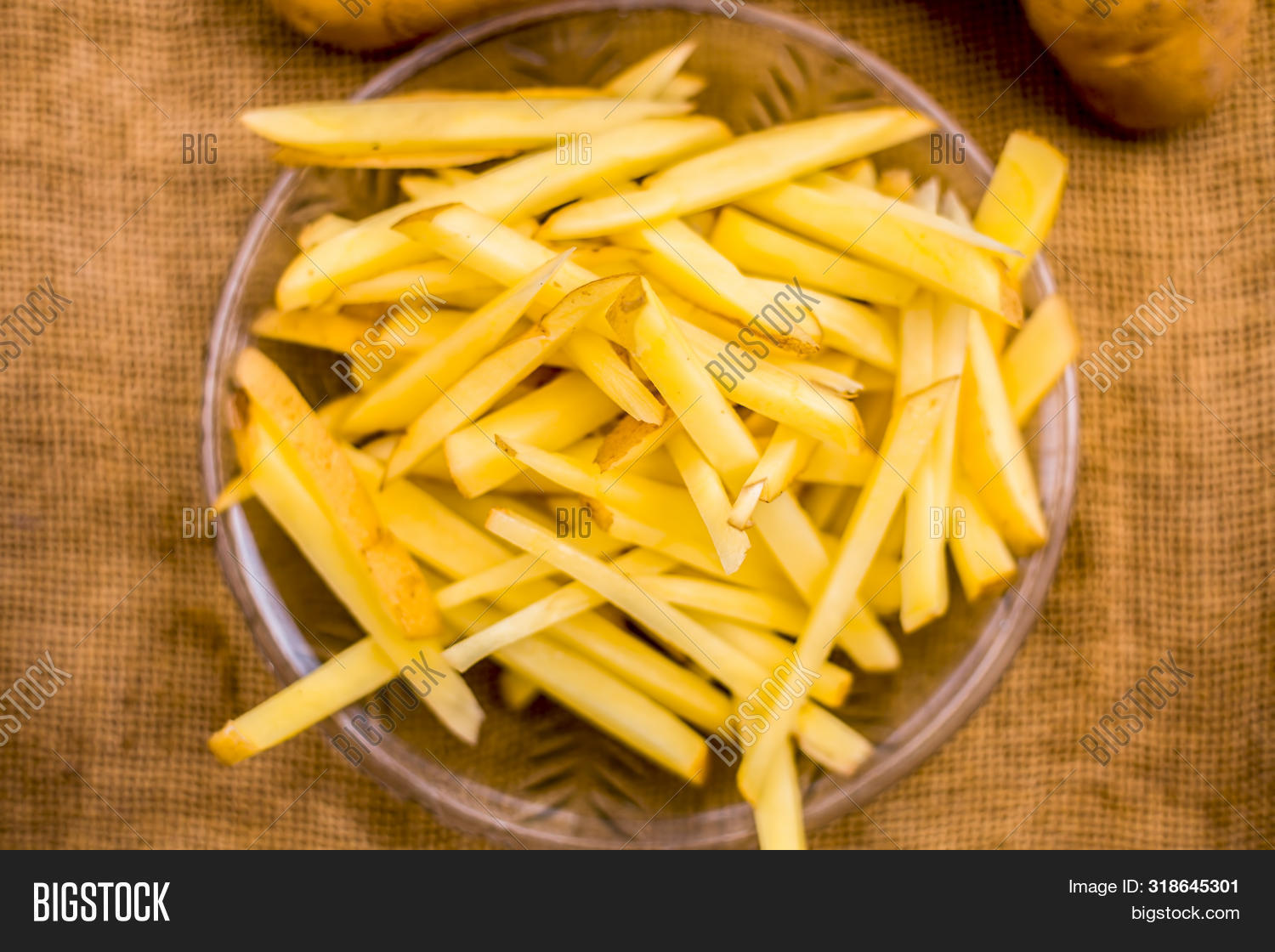 Raw Cut French Fries Image & Photo (Free Trial) | Bigstock