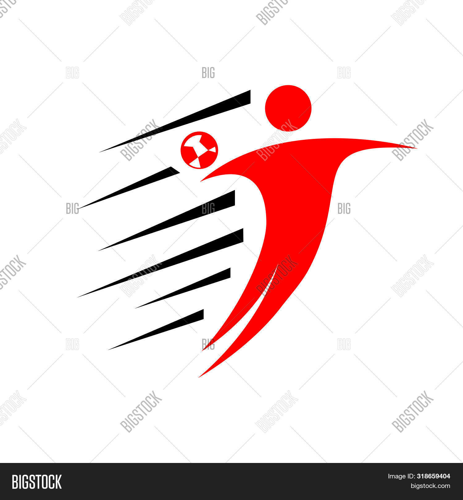 Handball Logo Team. Vector & Photo (Free Trial) | Bigstock