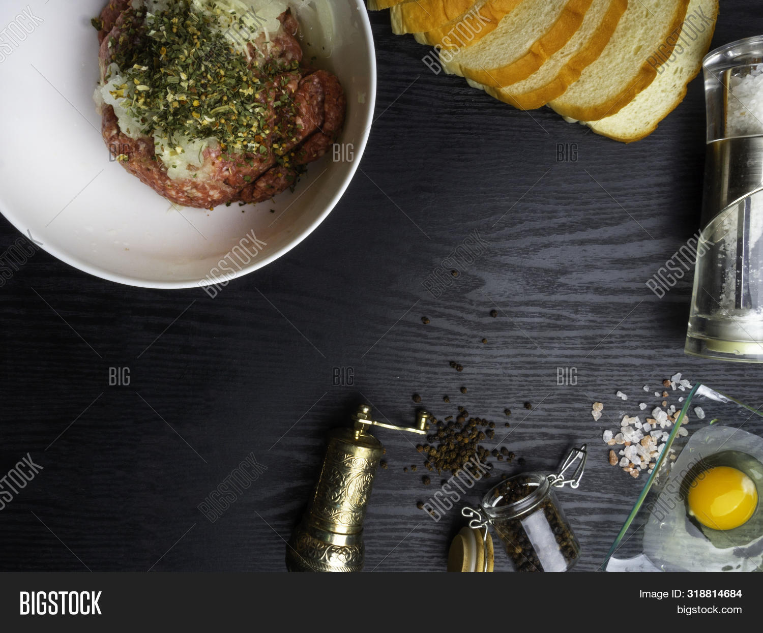 Minced Meat, Bread Image & Photo (Free Trial) | Bigstock